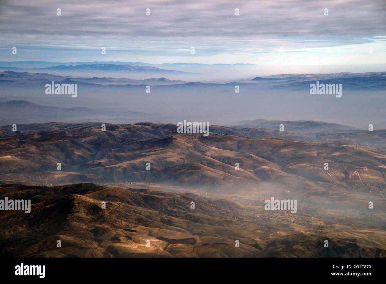 Spectacular drone shot of high resolution high mountain landscapes from ...