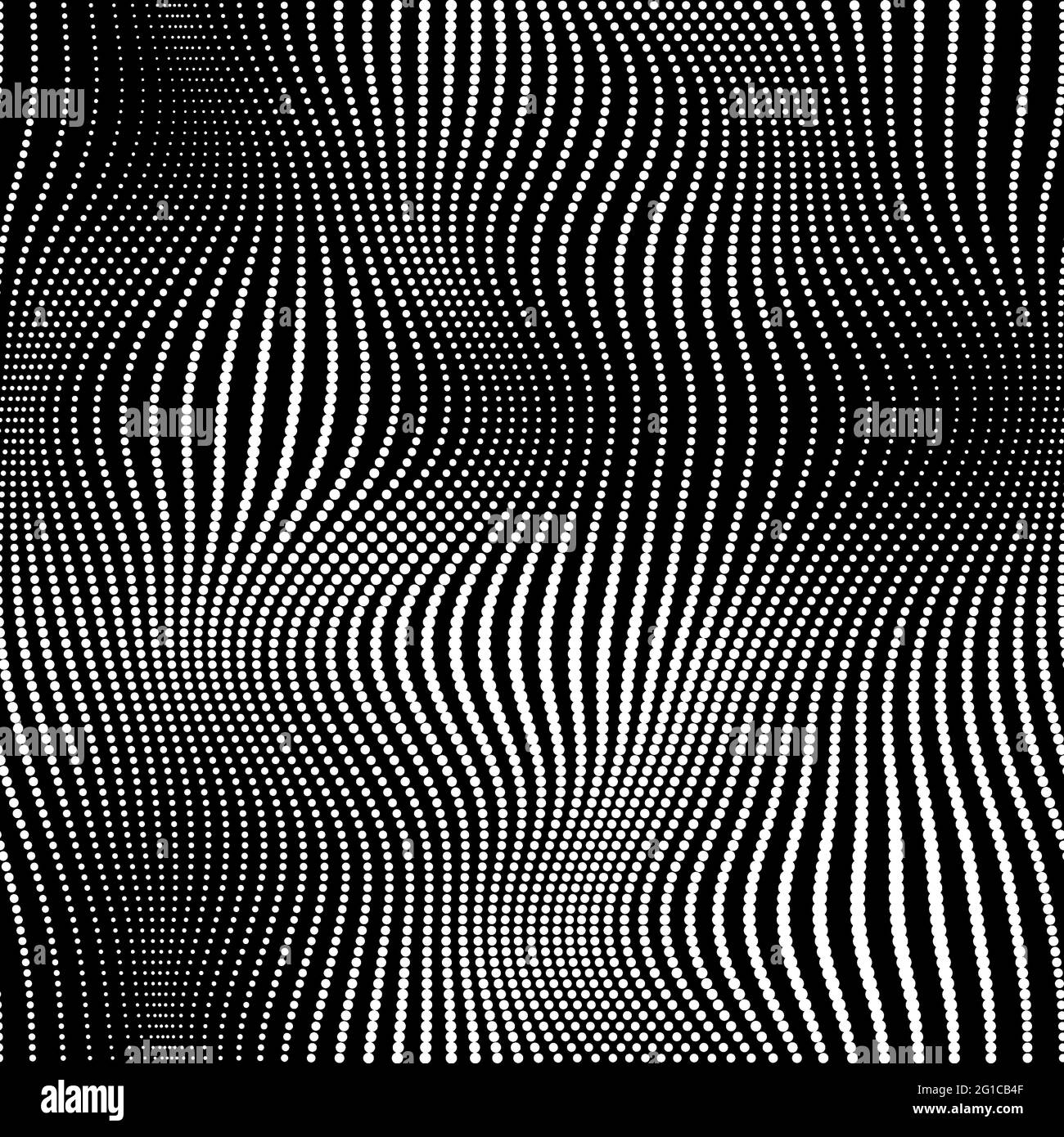 Seamless wavy array of dots pattern for print or digital use Stock ...