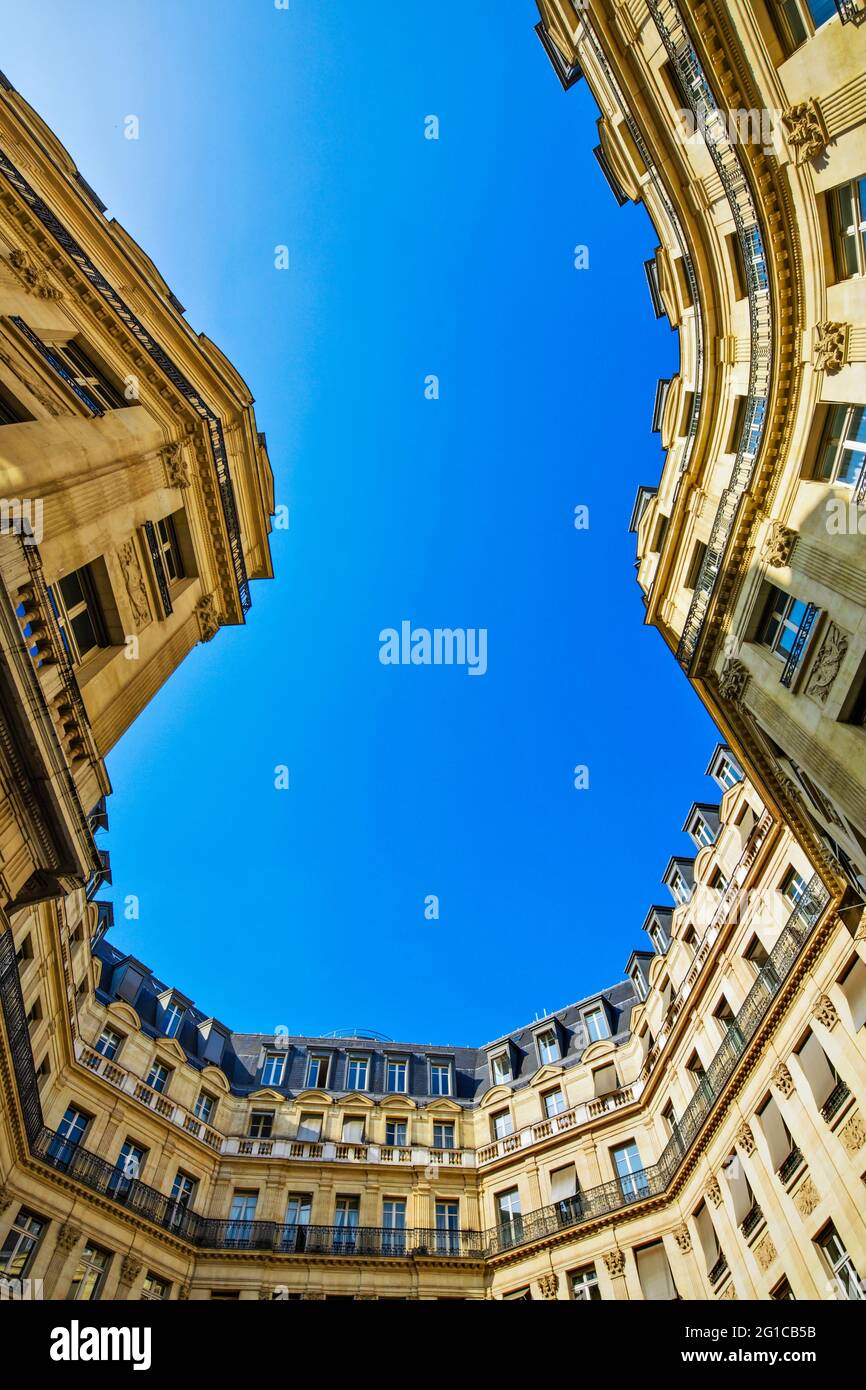 TYPICAL HAUSSMANN BUILDINGS IN PARIS, FRANCE Stock Photo - Alamy