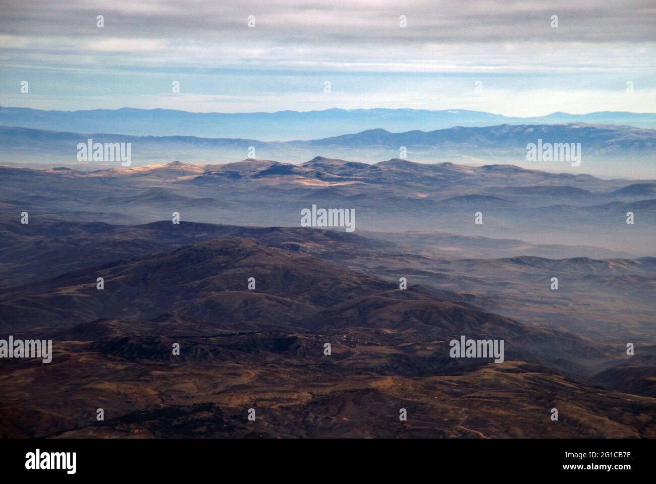 Spectacular drone shot of high resolution high mountain landscapes from ...