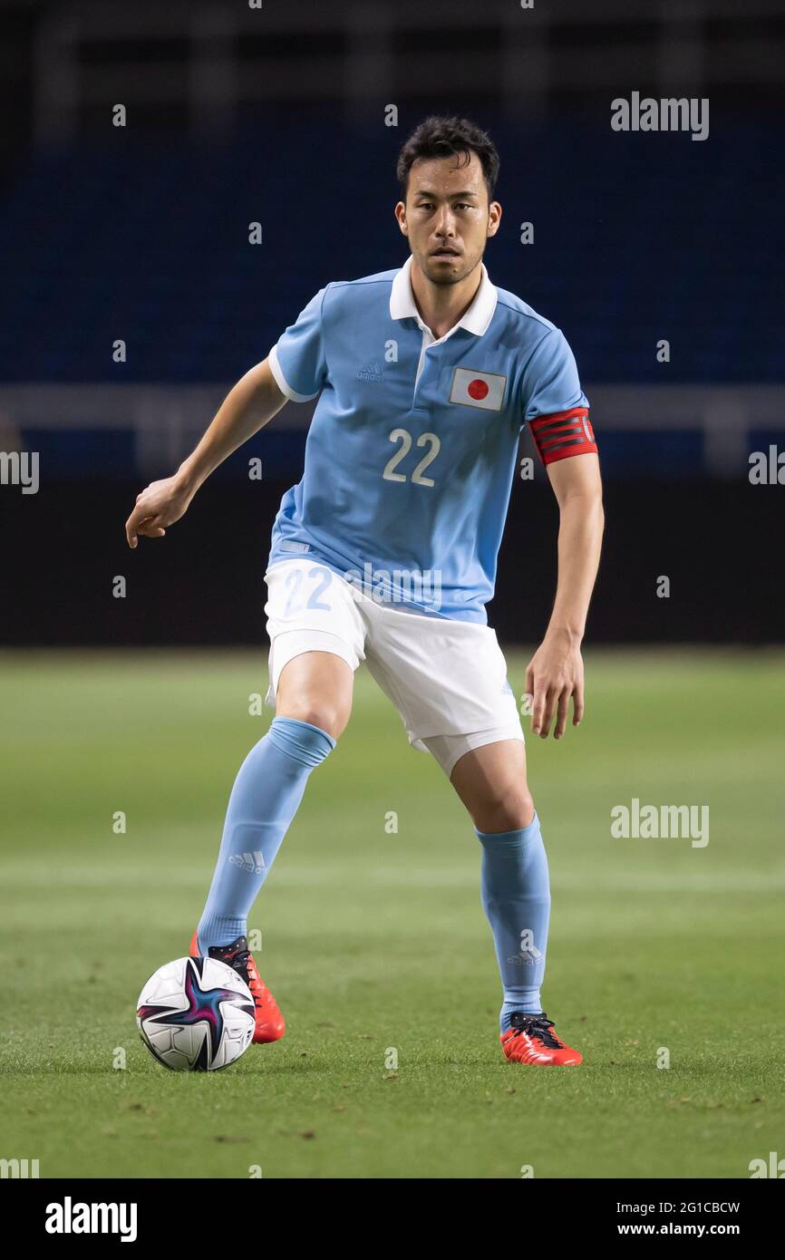 Best Denki Stadium, Fukuoka, Japan. 5th June, 2021. Maya Yoshida (JPN ...