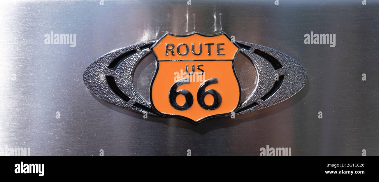 California route 66 sign sticker hi-res stock photography and images ...