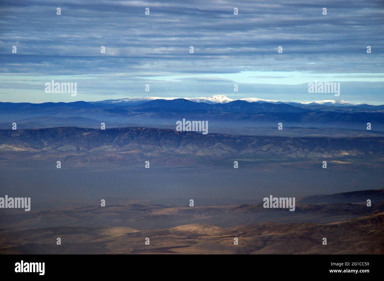 Spectacular drone shot of high resolution high mountain landscapes from ...