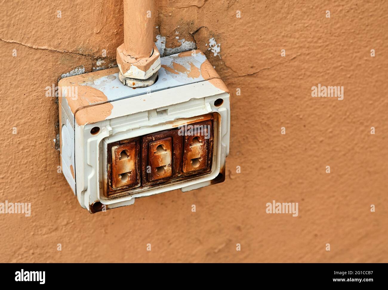 Dangerous electrical plug hi-res stock photography and images - Alamy
