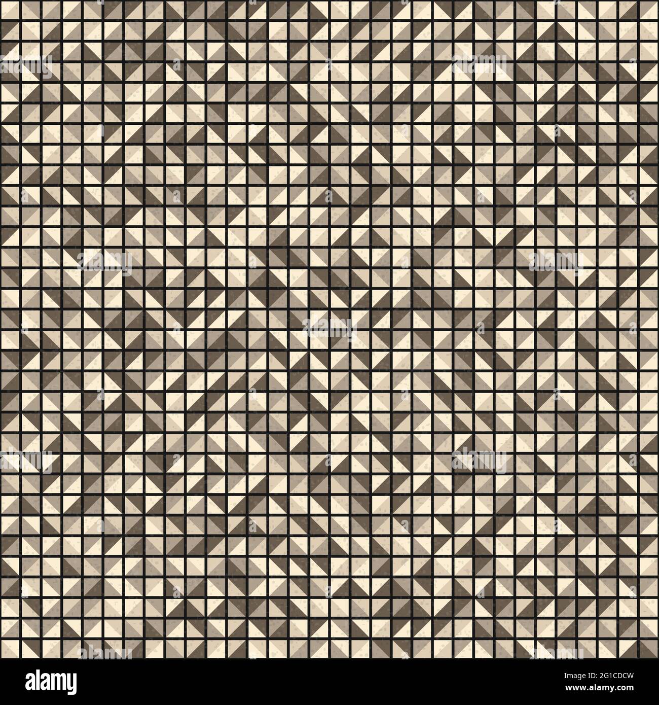 Abstract Geometrical generative computational art illustration Stock ...