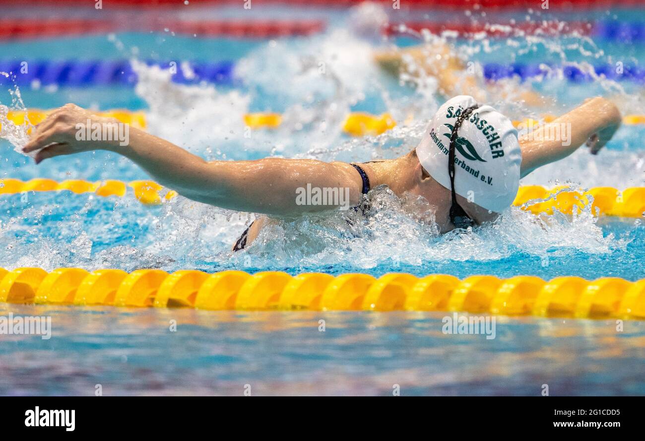 Berlin, Germany. 03rd June, 2021. Swimming: German championship ...