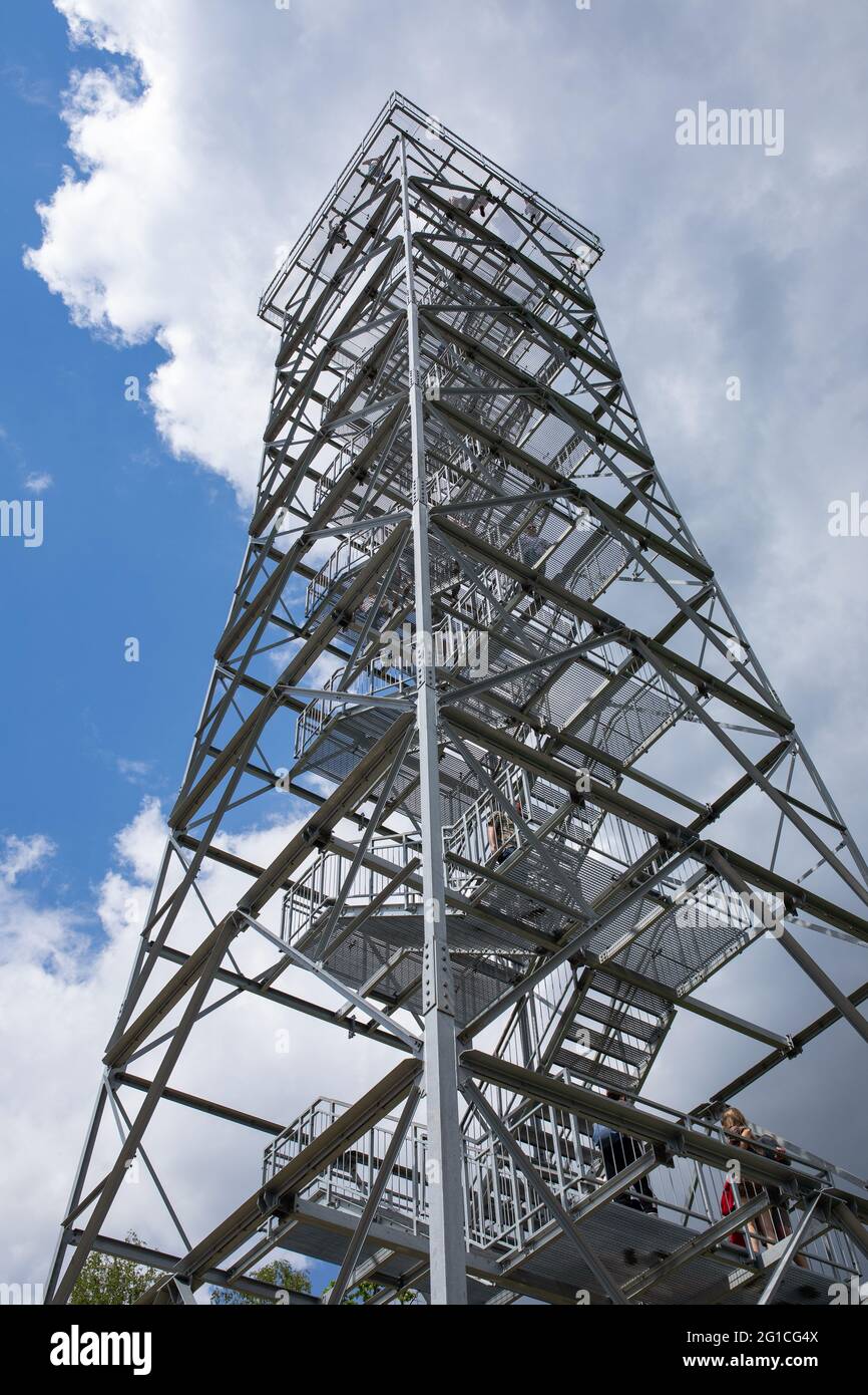 Mamerki, Poland - observation tower in Mamerki, German bunkers from the ...
