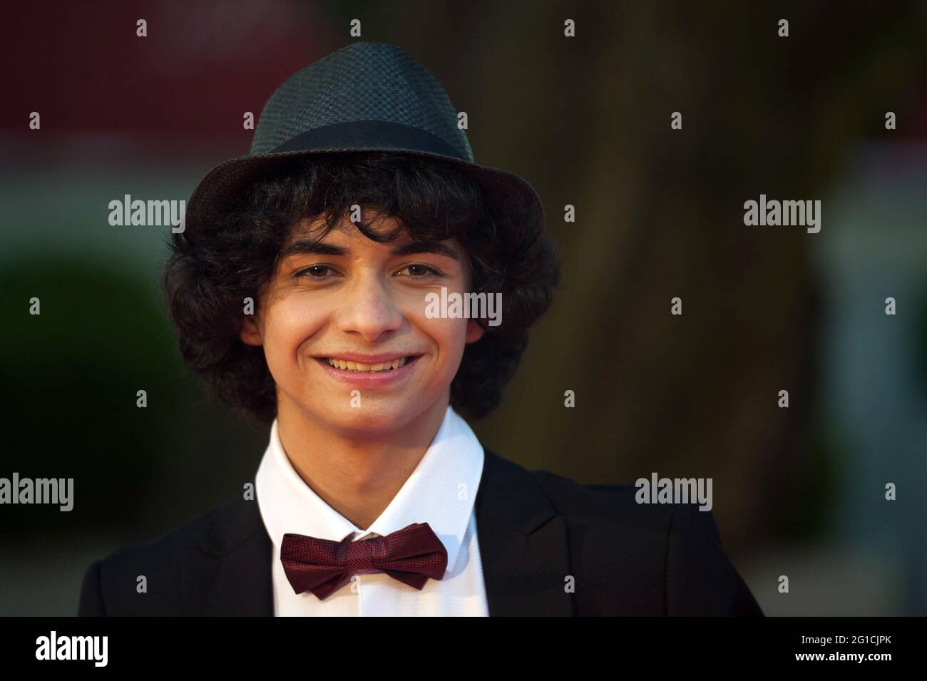 Malaga, Spain. 06th June, 2021. Spanish actor, Adrian Baena poses for ...