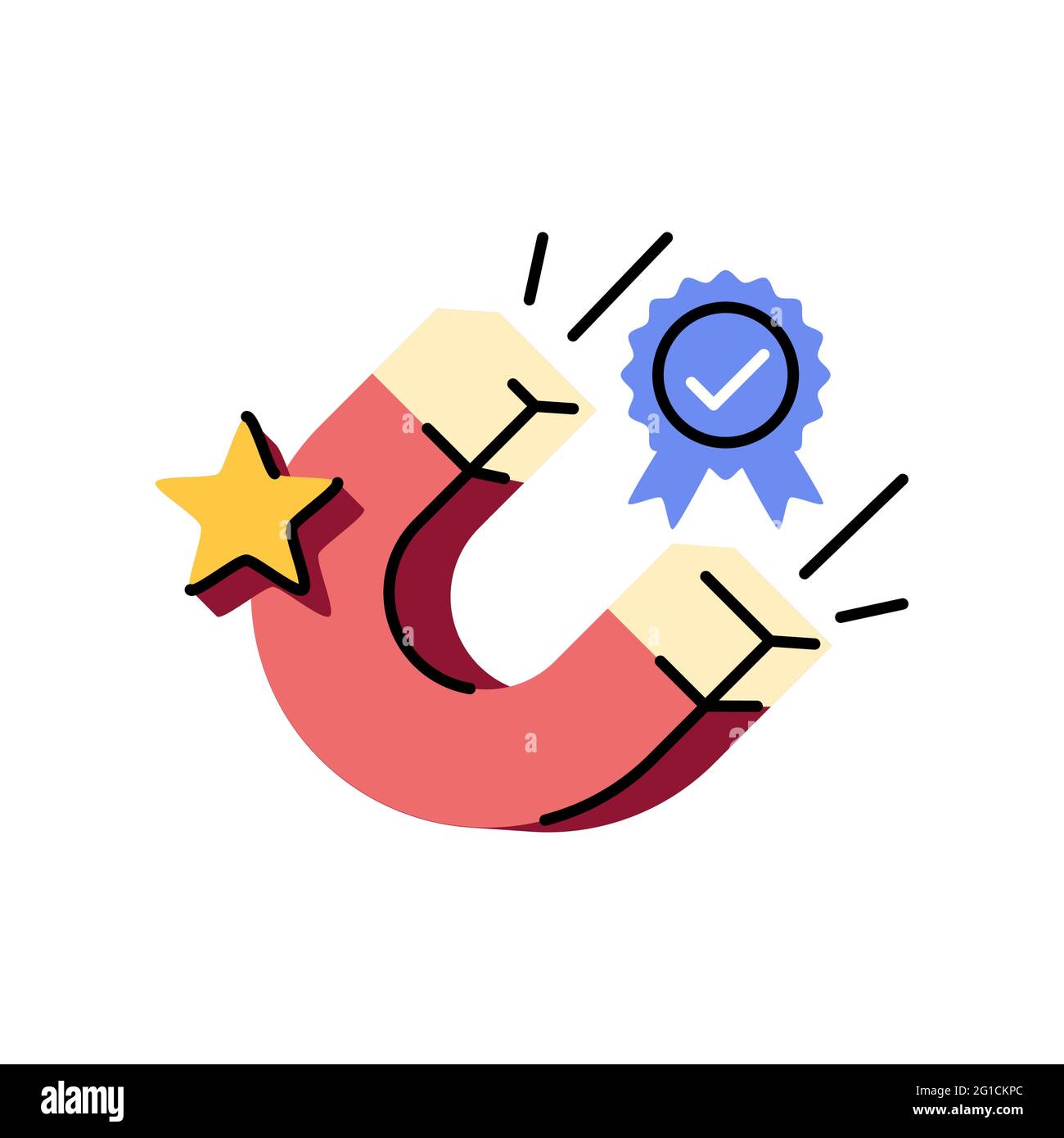 Recommendations. Vector icon in bold line style Stock Vector Image ...