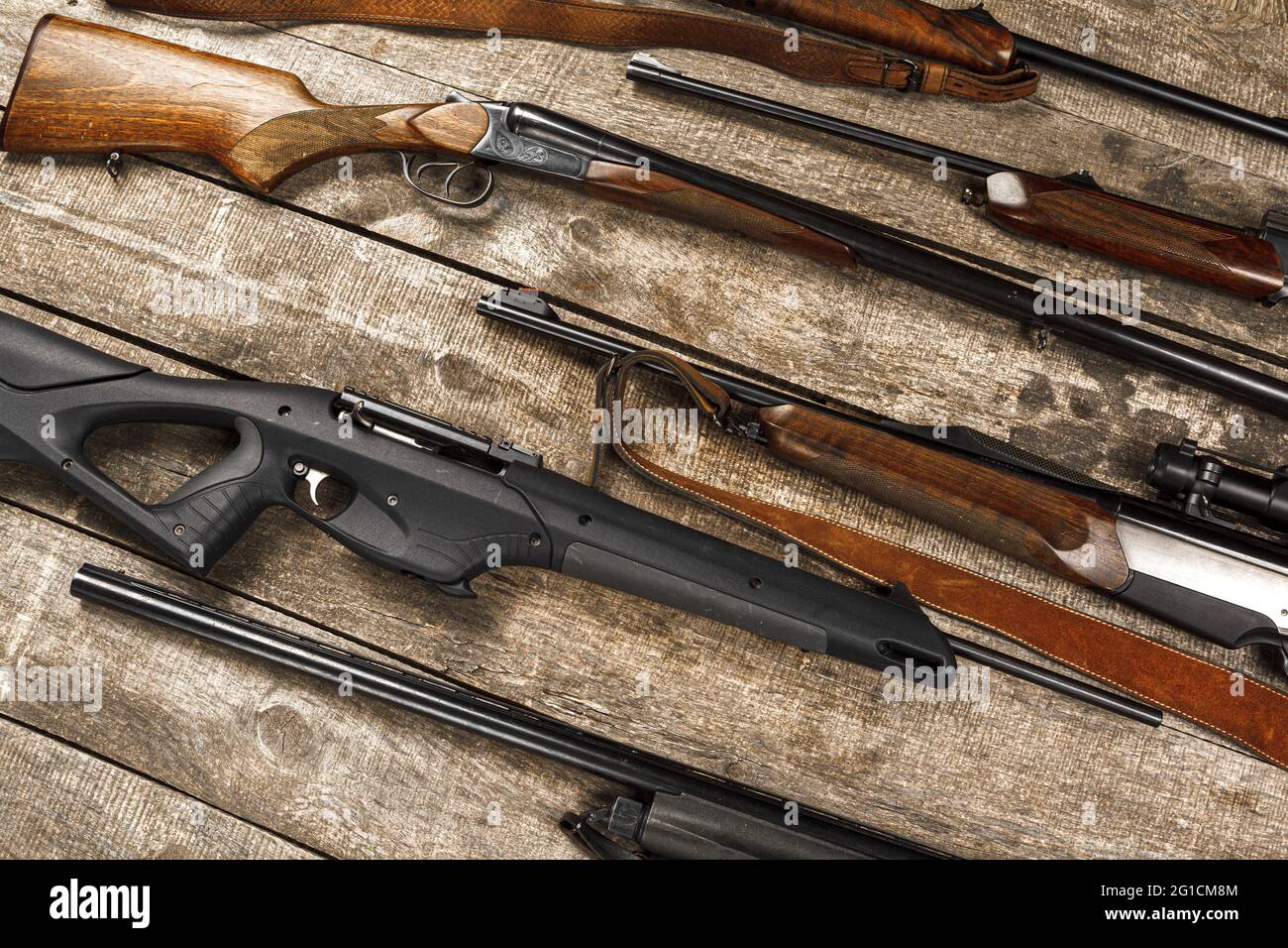 Sporting and hunting rifles hi-res stock photography and images - Alamy