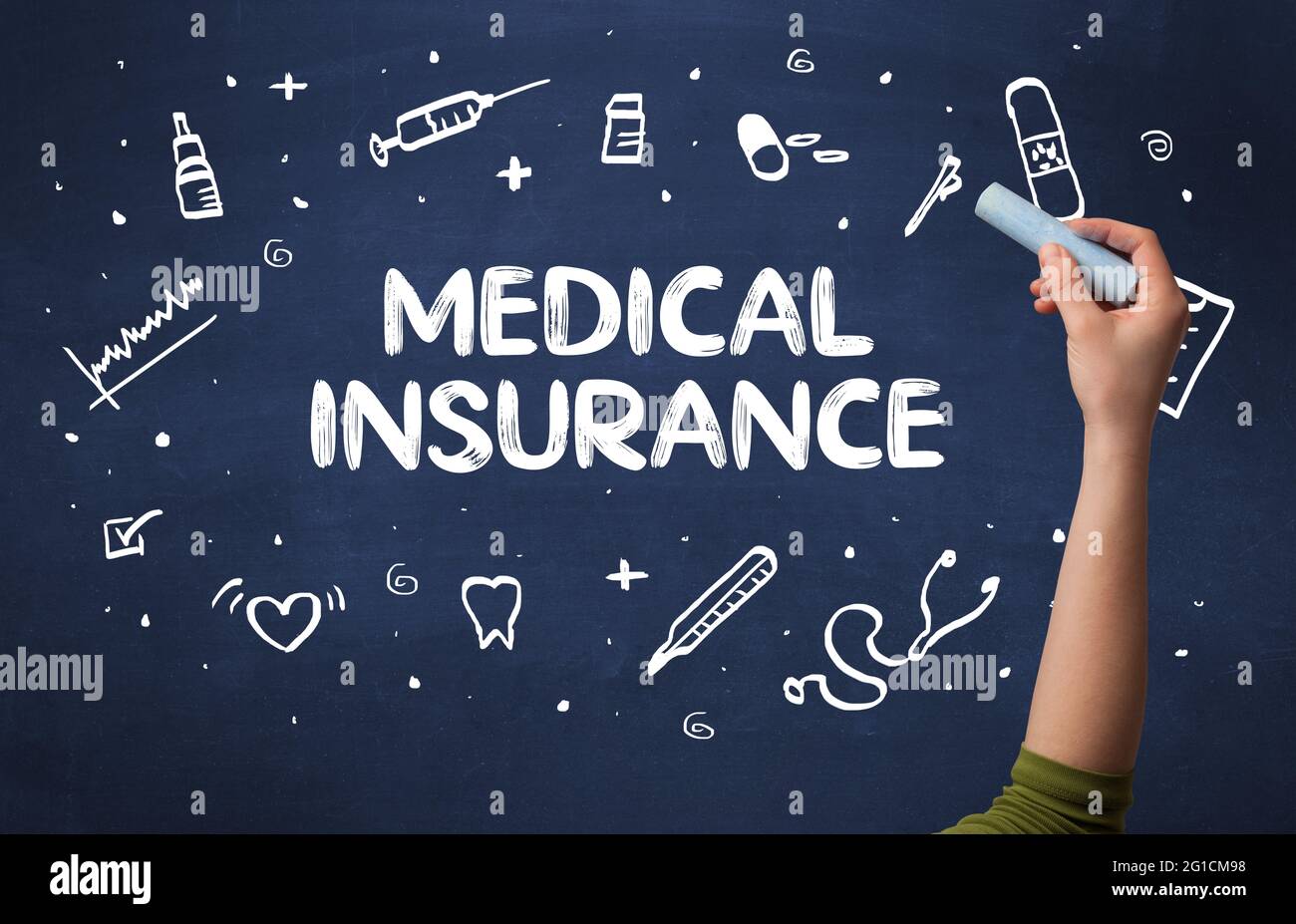 Hand drawing medical concept concept Stock Photo - Alamy