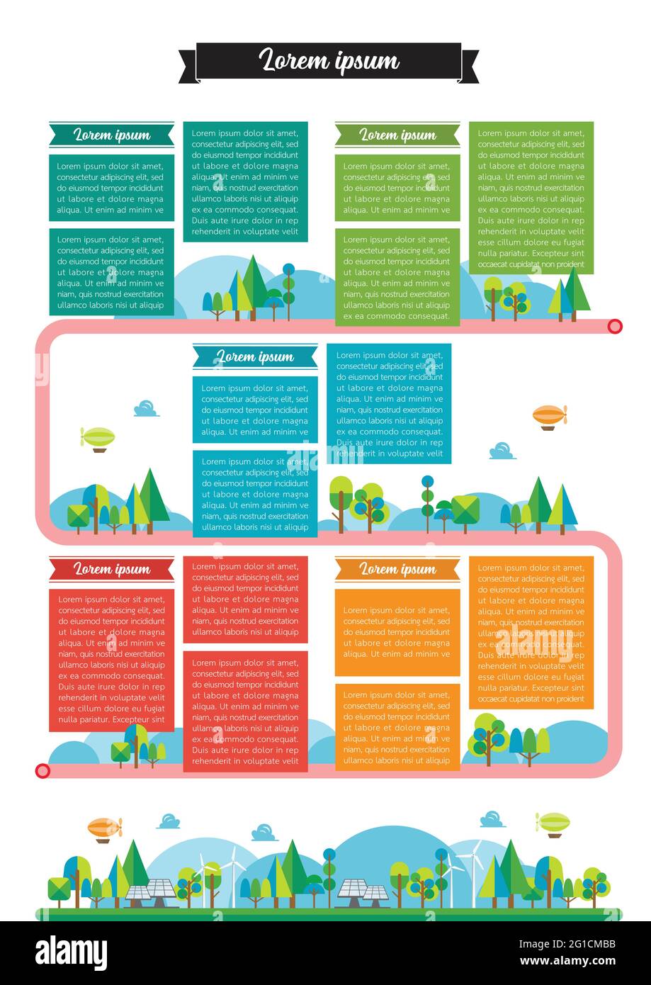 Timeline template infographic. Vector illustration Stock Vector Image ...