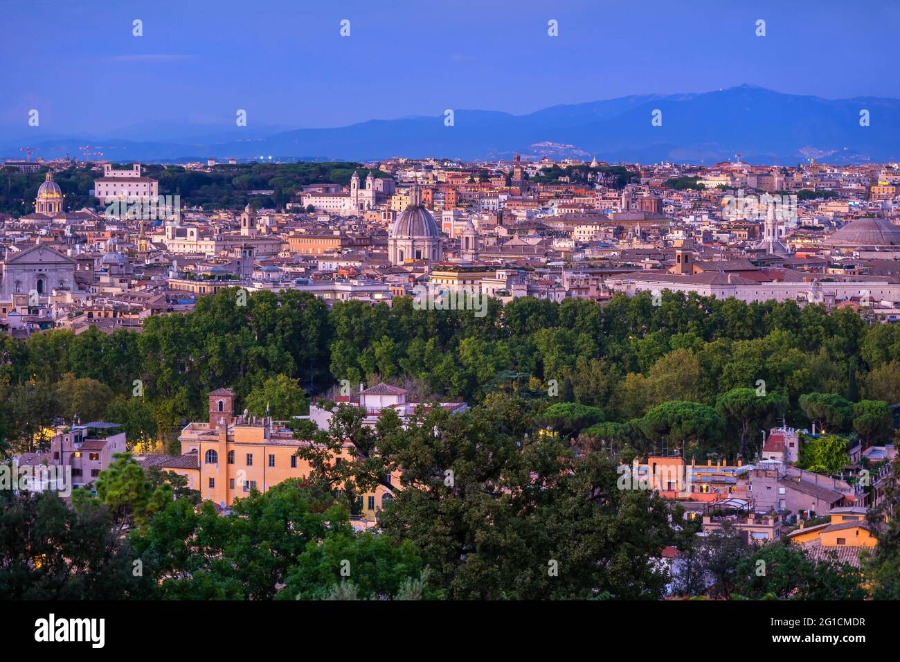 Gianicolo hill rome hi-res stock photography and images - Alamy