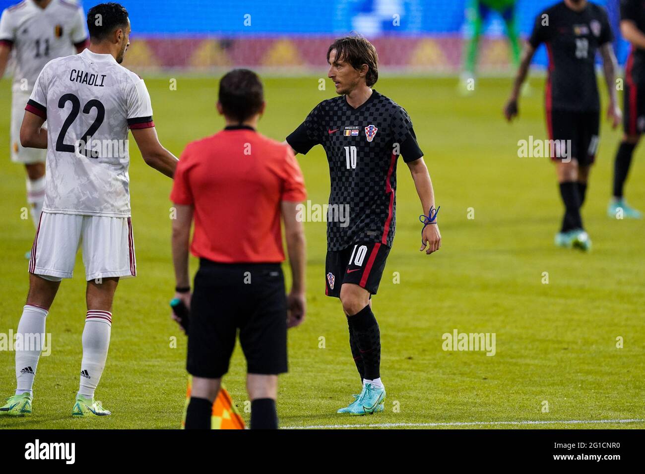 06-06-2021: Voetbal: Belgie v Kroatie: Brussel BRUSSEL, BELGIUM - JUNE ...