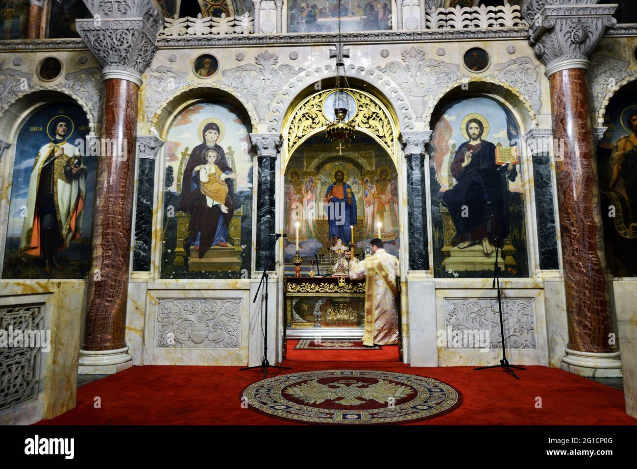 Altar in alexander nevsky hi-res stock photography and images - Alamy