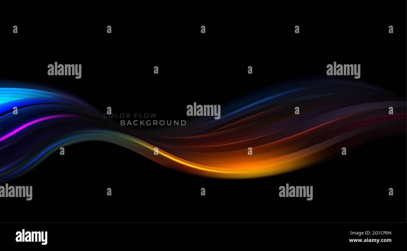 Color flow background for cover design. Graphic color background ...