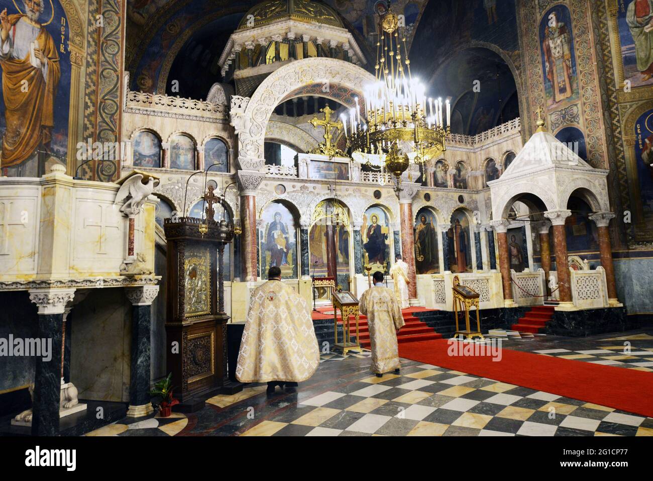 Altar in alexander nevsky hi-res stock photography and images - Alamy
