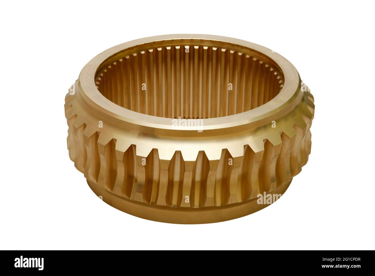 Gear wheel on a white background Stock Photo - Alamy