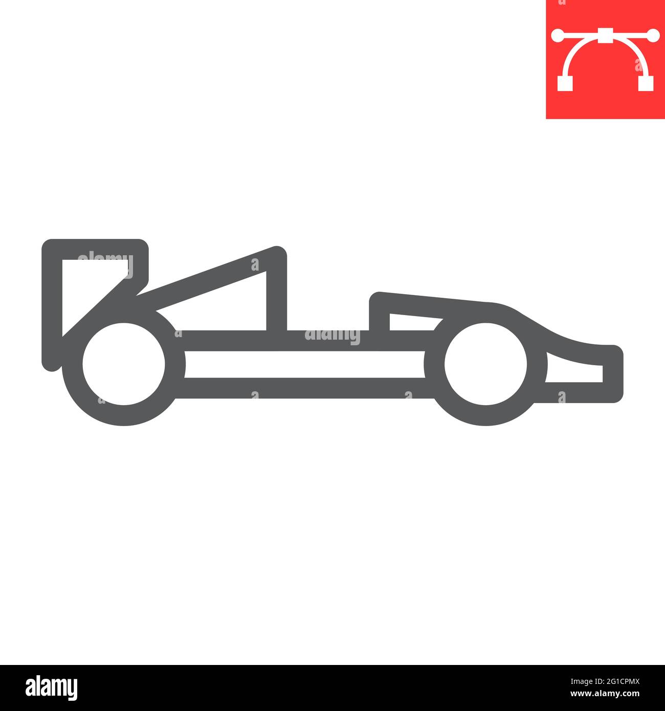 Race car line icon Stock Vector Image & Art - Alamy