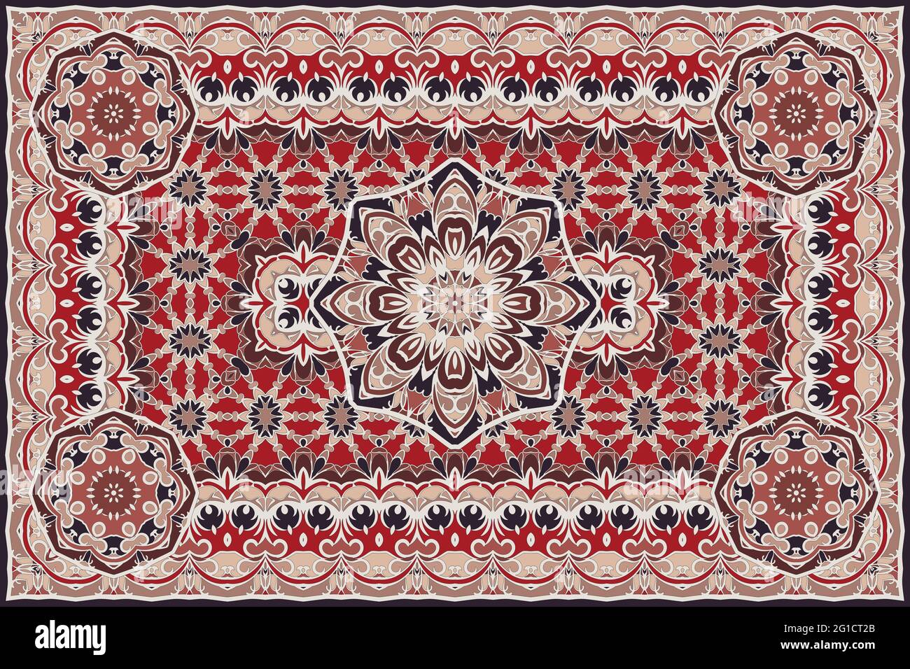 Kilim vector vectors hi-res stock photography and images - Alamy