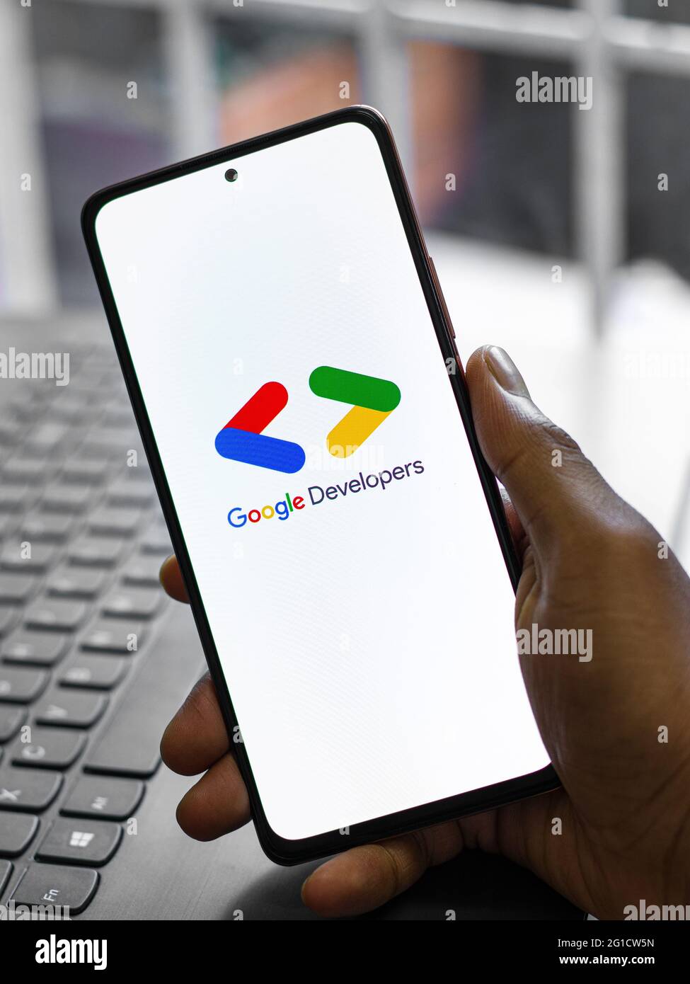 Google developers logo hi-res stock photography and images - Alamy