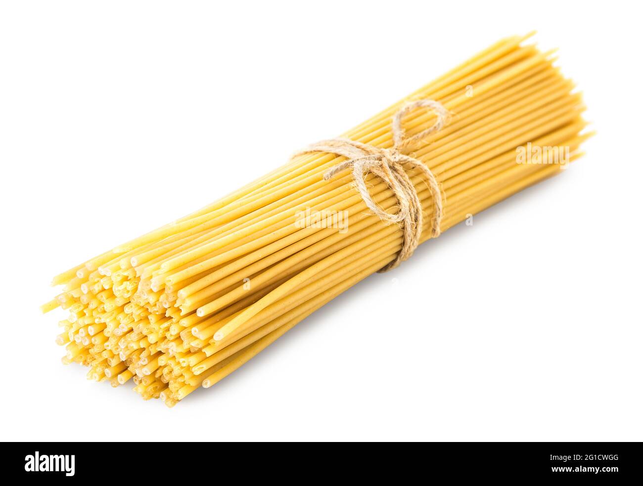 Spaghetti tied with rope Stock Photo - Alamy