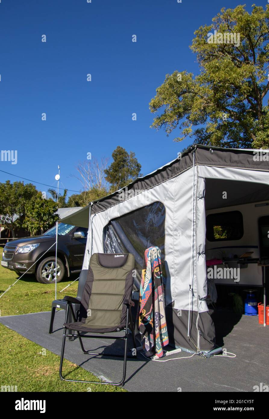 Harkerville, South Africa - caravan camping on the Garden Route in ...