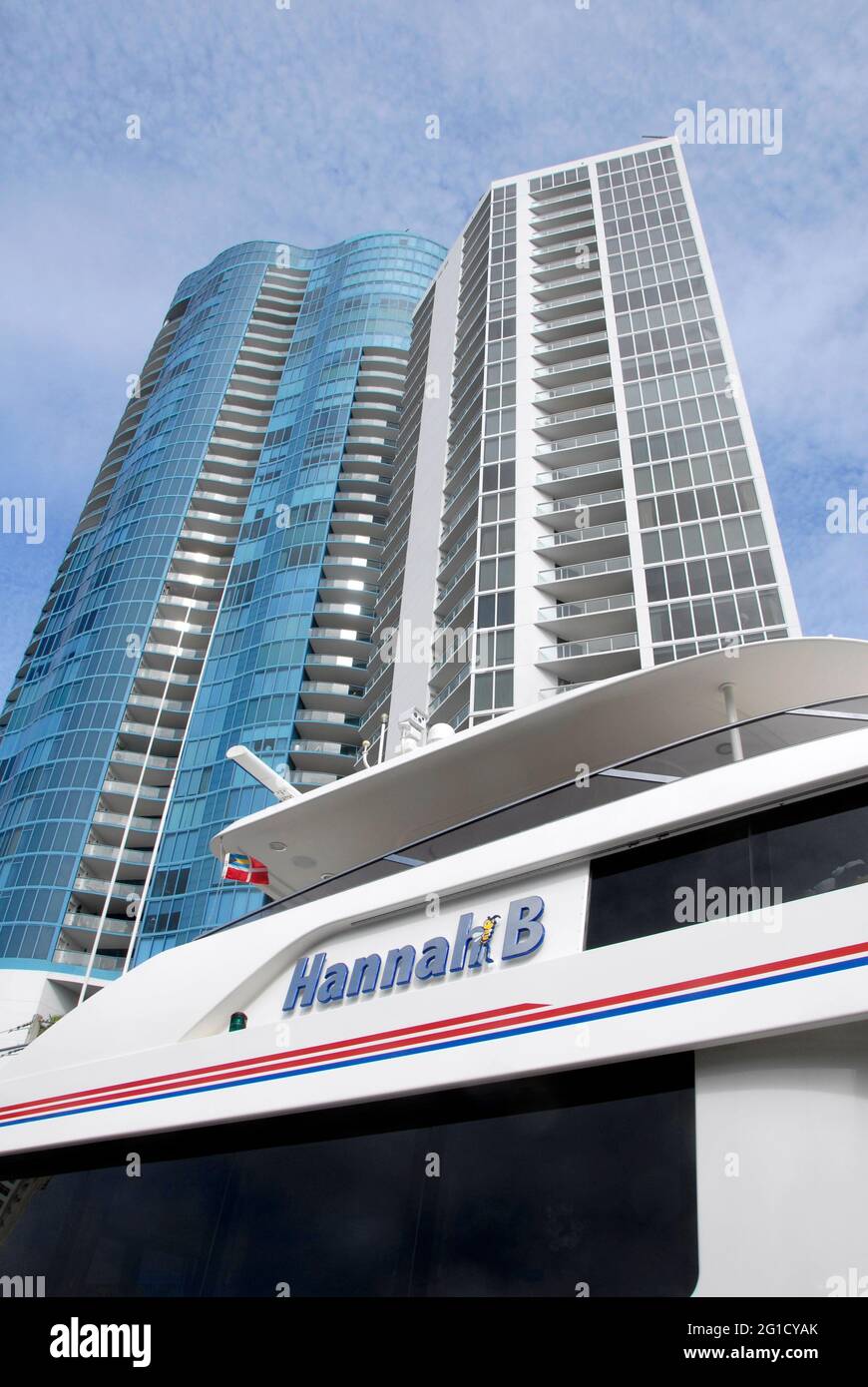 Skyscraper tower, Fort Lauderdale, Florida, USA Stock Photo - Alamy