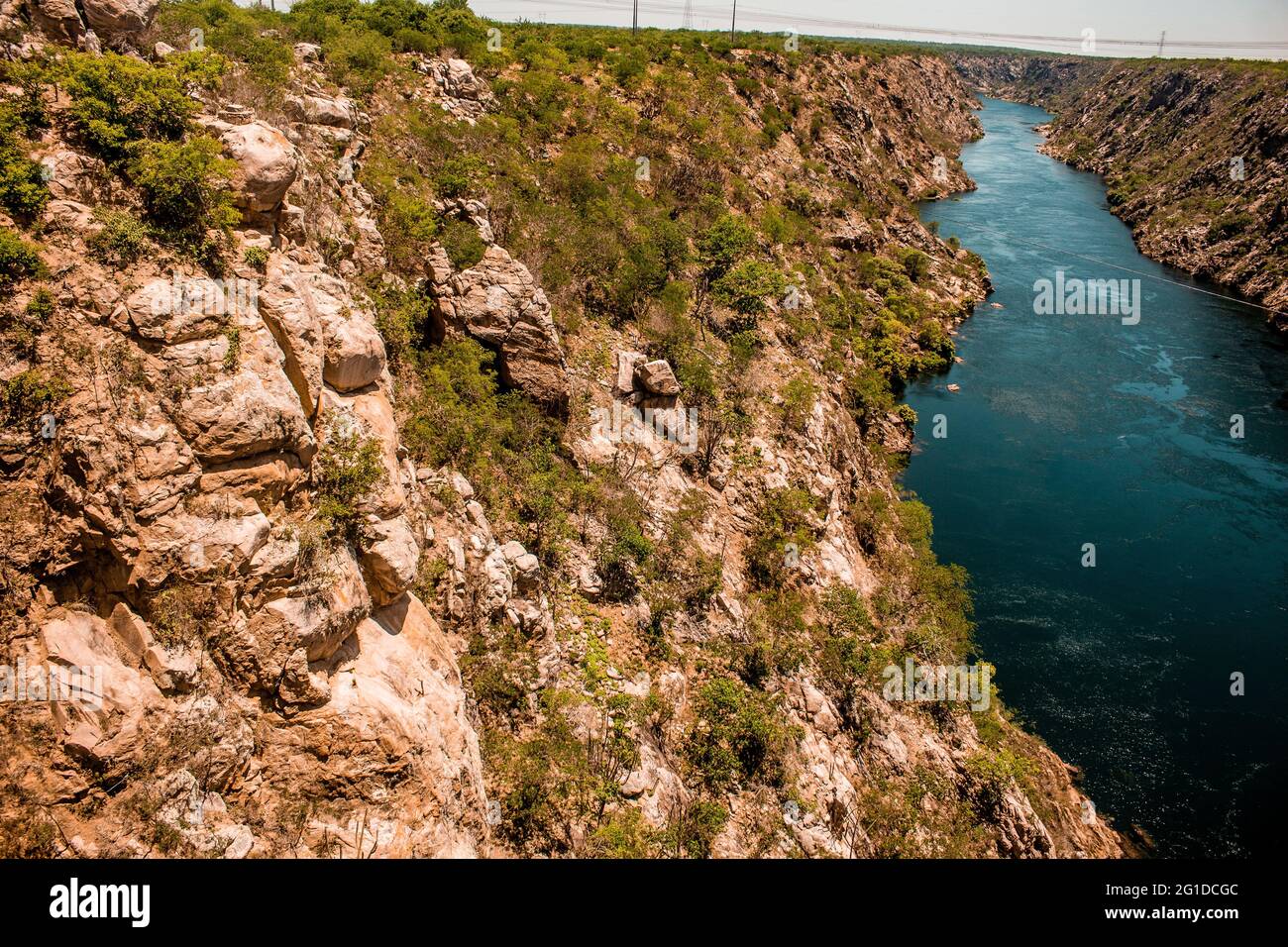 Beautiful river with rocks, nature sight, Brazilian river, Rio Sao ...