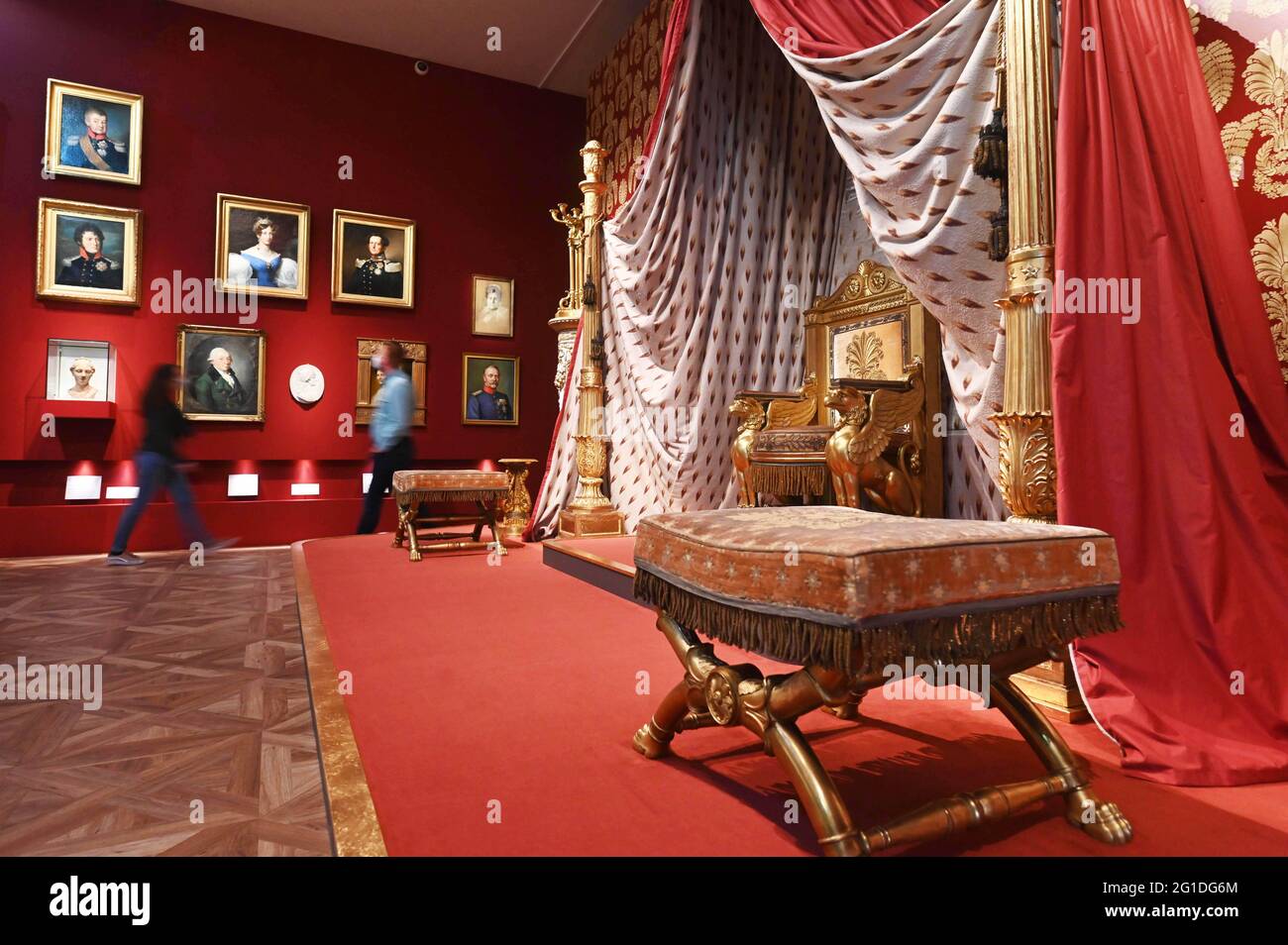 Karlsruhe, Germany. 01st June, 2021. In the Baden State Museum in ...