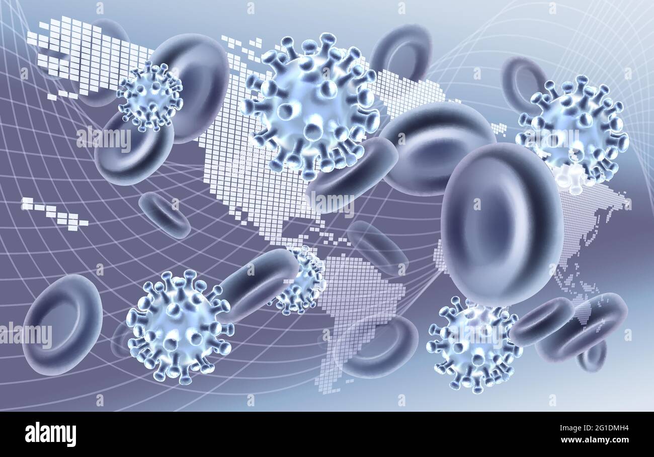 Virus immunity Stock Vector Images - Alamy