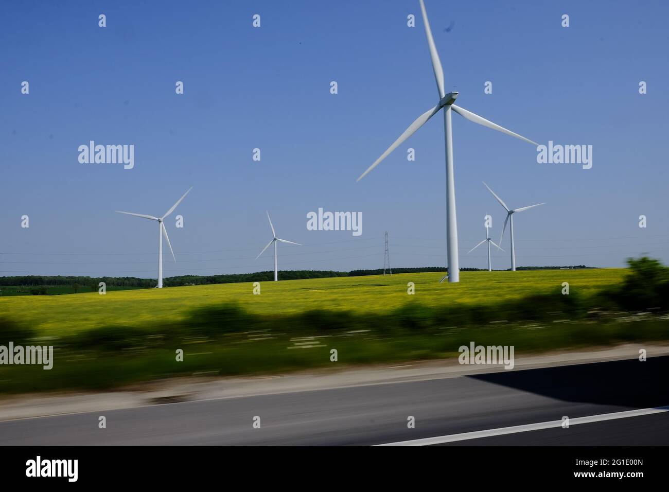 Wind turbines Stock Photo - Alamy