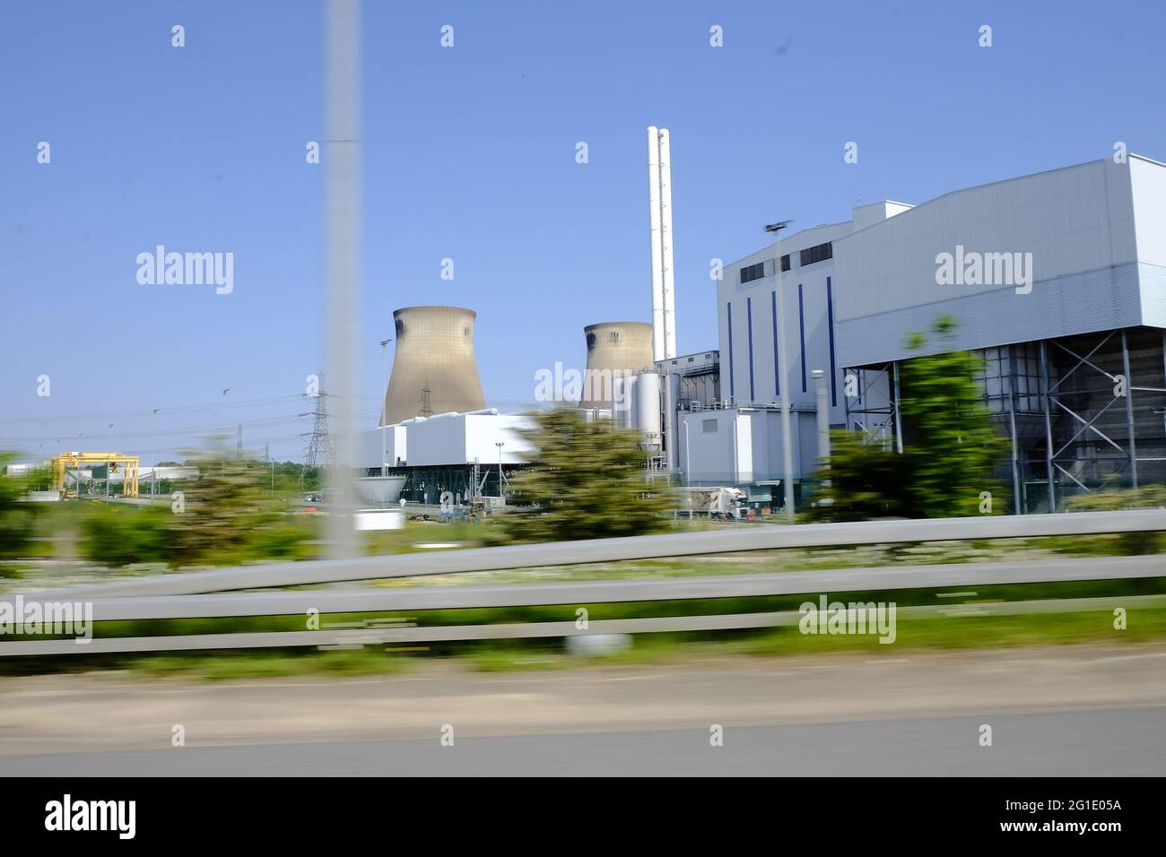 Driving past Factory Stock Photo - Alamy