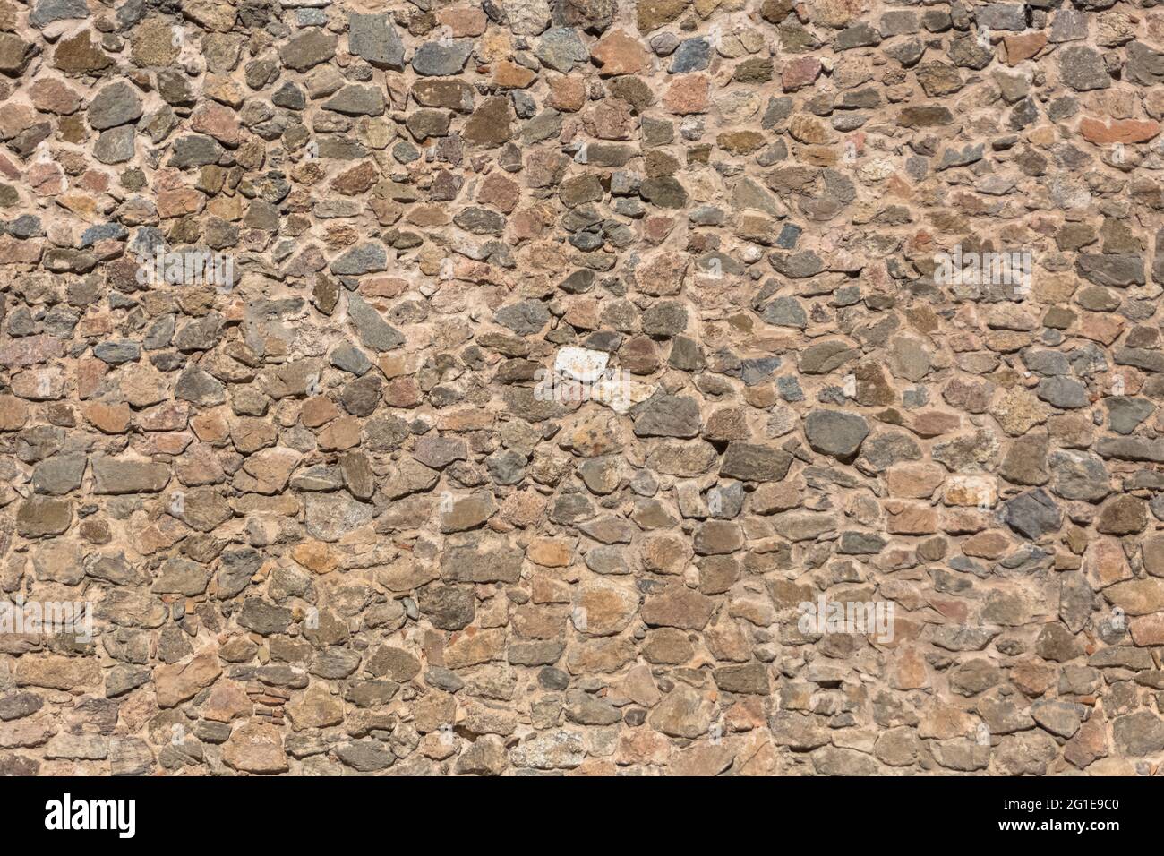 Architecture textures, detailed and rustic of paired masonry granite ...