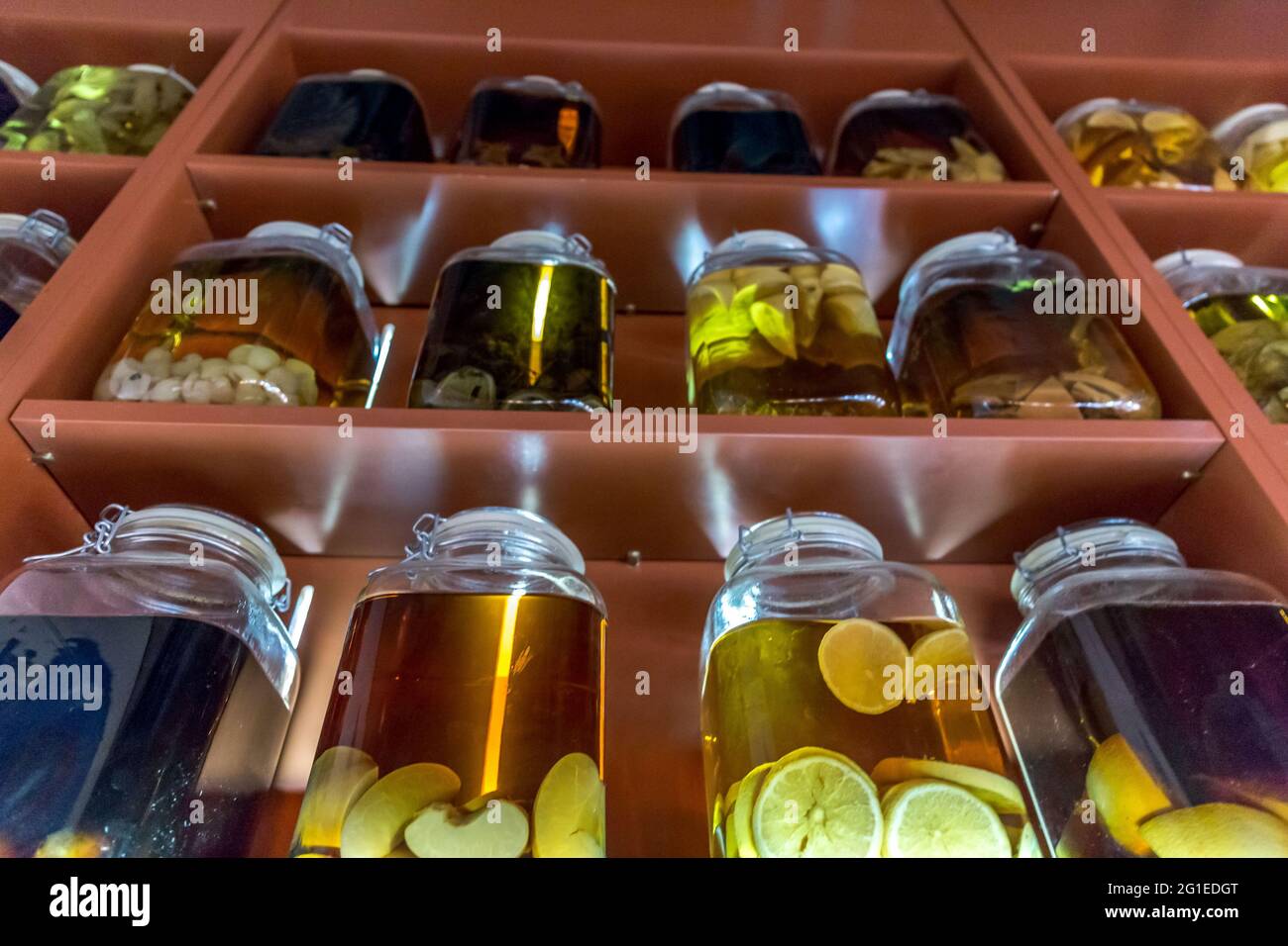 FRANCE. REUNION ISLAND, SAINT-PIERRE, SAGA RUM Stock Photo - Alamy