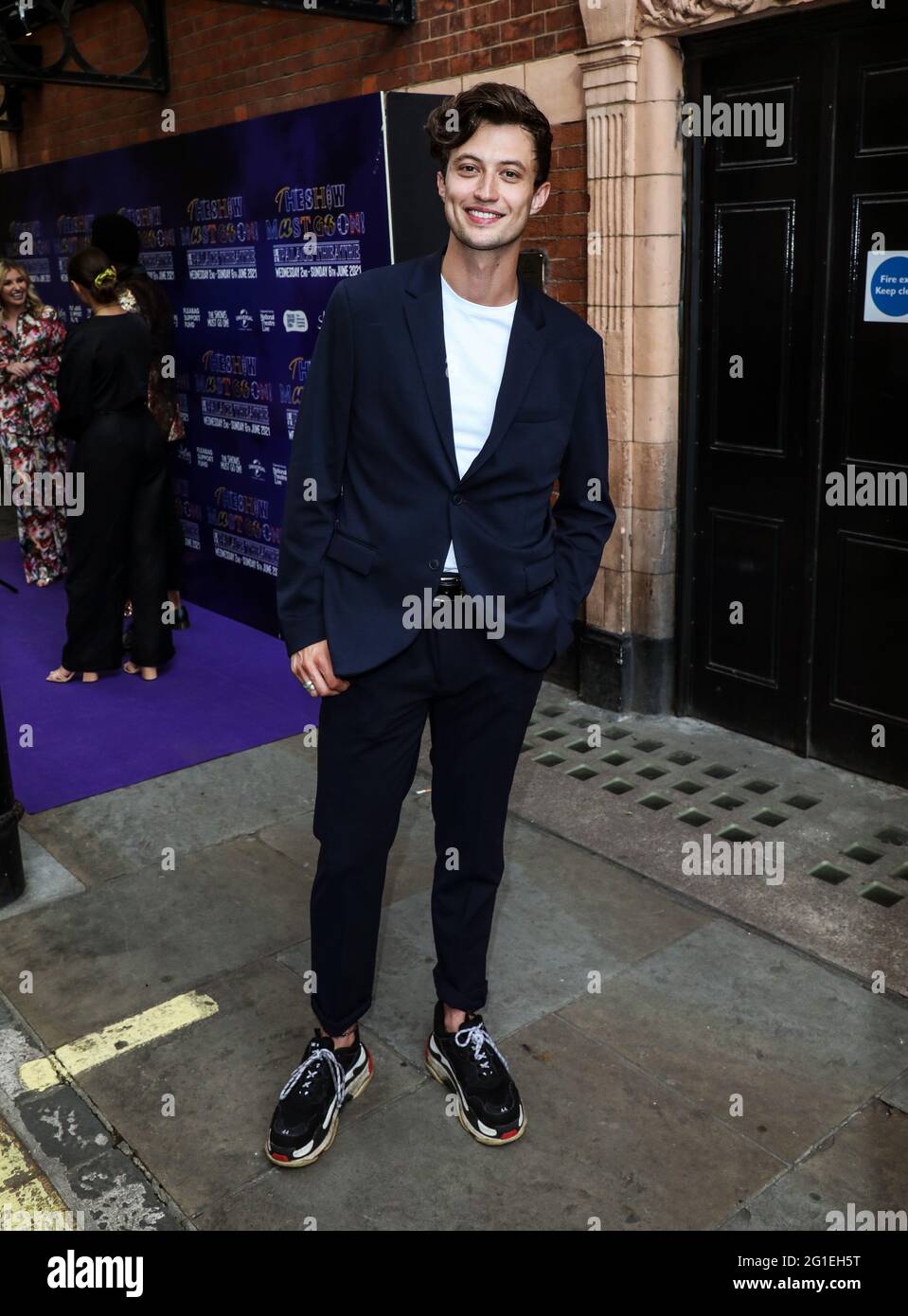 London, UK. 06th June, 2021. Jordan Luke Gage of The Show Must Go On ...