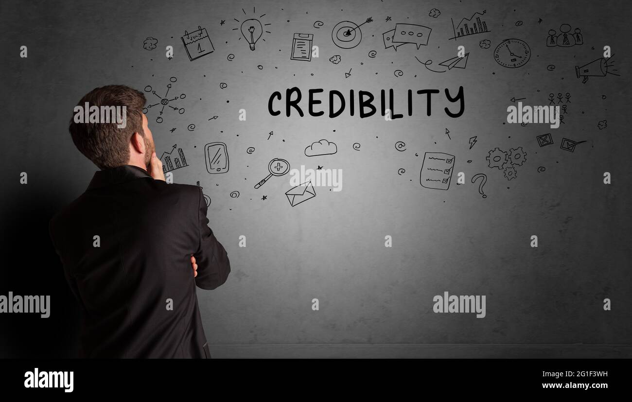 businessman drawing a creative idea sketch Stock Photo - Alamy