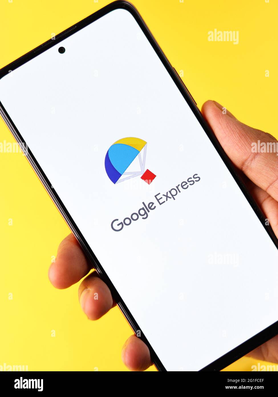 Google express logo hi-res stock photography and images - Alamy