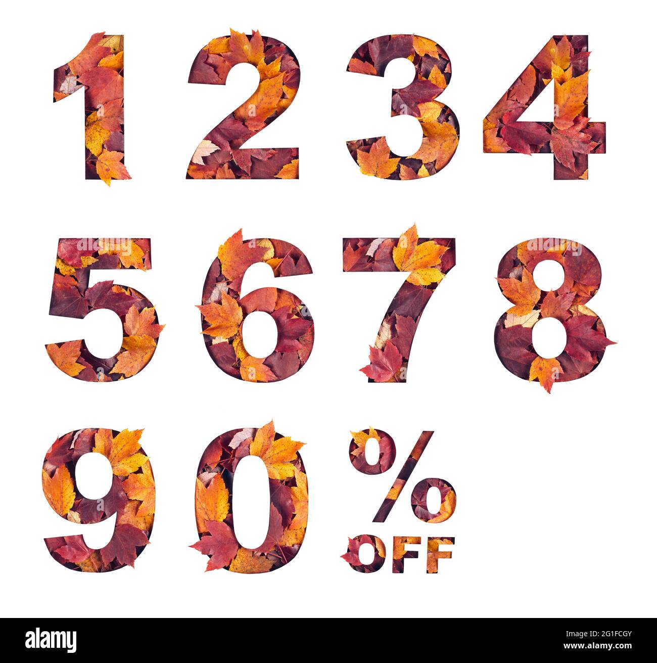 Number set hi-res stock photography and images - Alamy