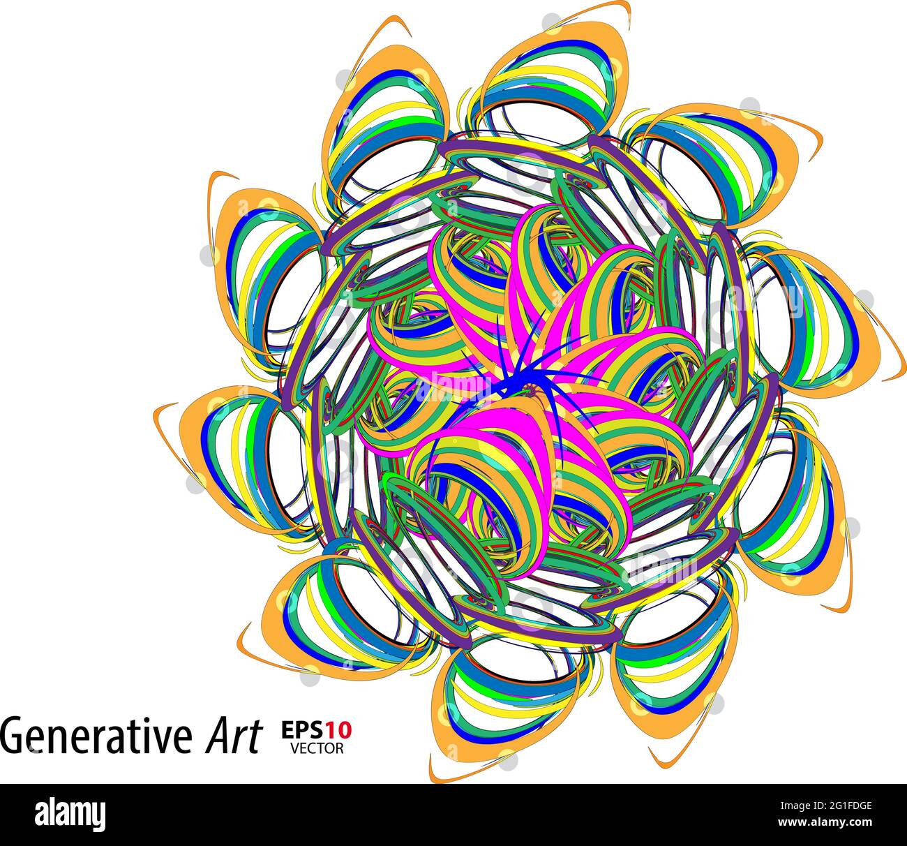 Generative art hi-res stock photography and images - Alamy