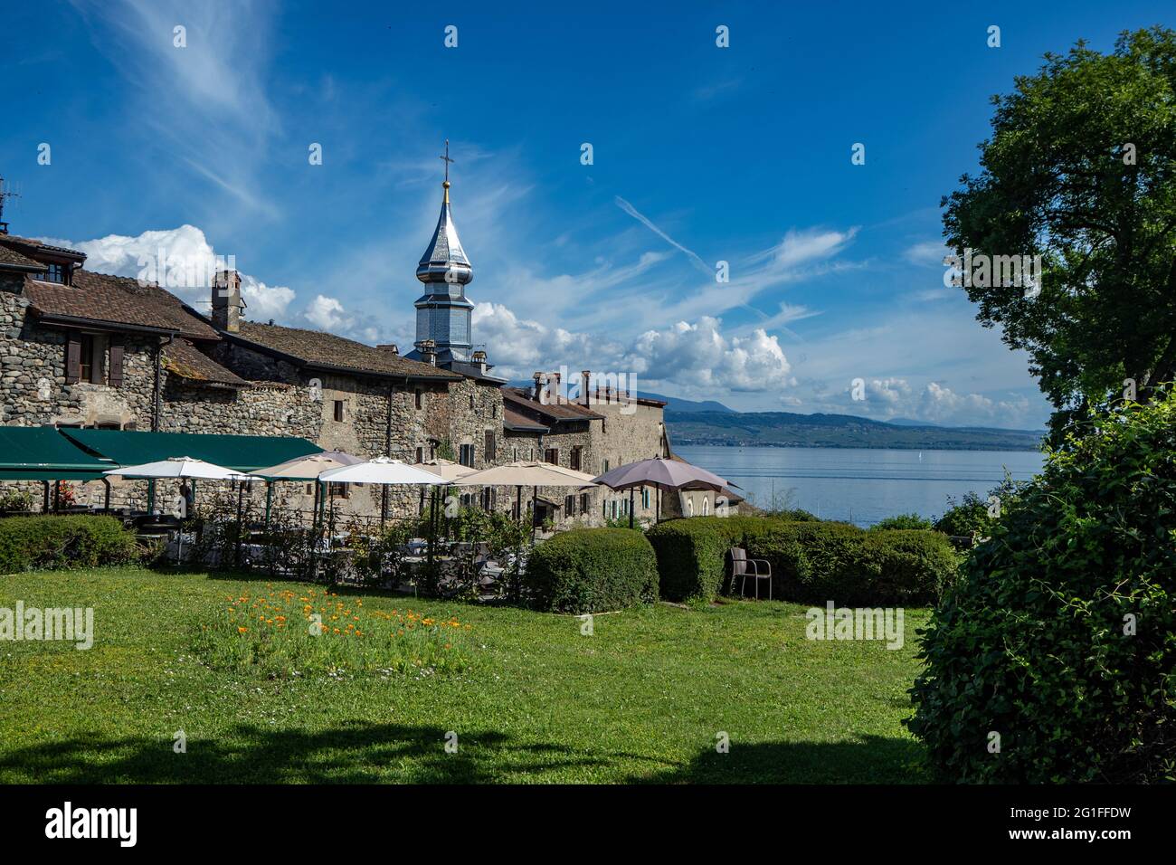 Yvoire france hi-res stock photography and images - Alamy