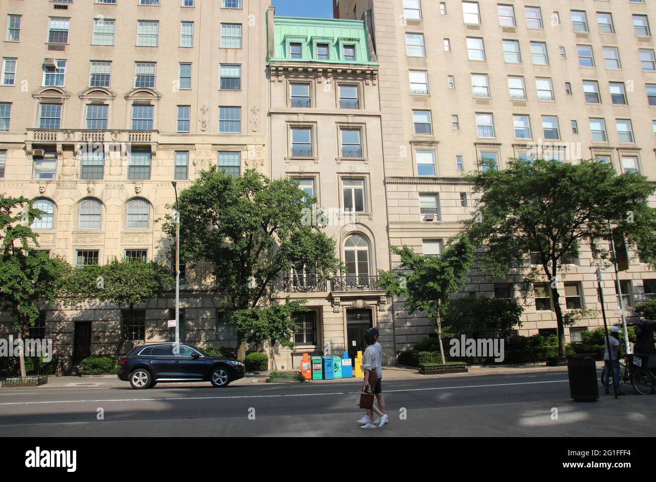 New York, USA. 06th June, 2021. The former Goethe House (M). The ...