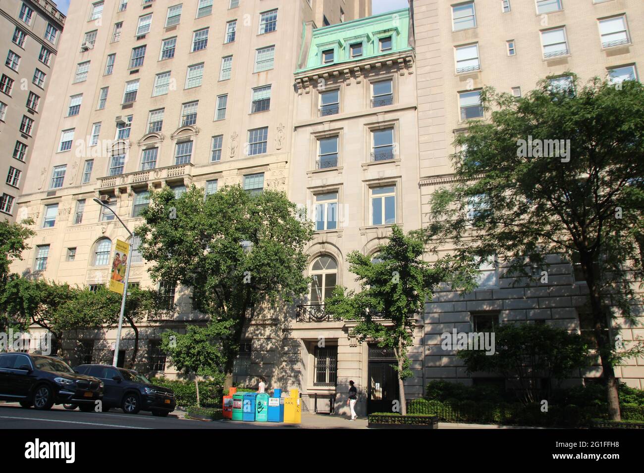 New York, USA. 06th June, 2021. The former Goethe House (M). The ...