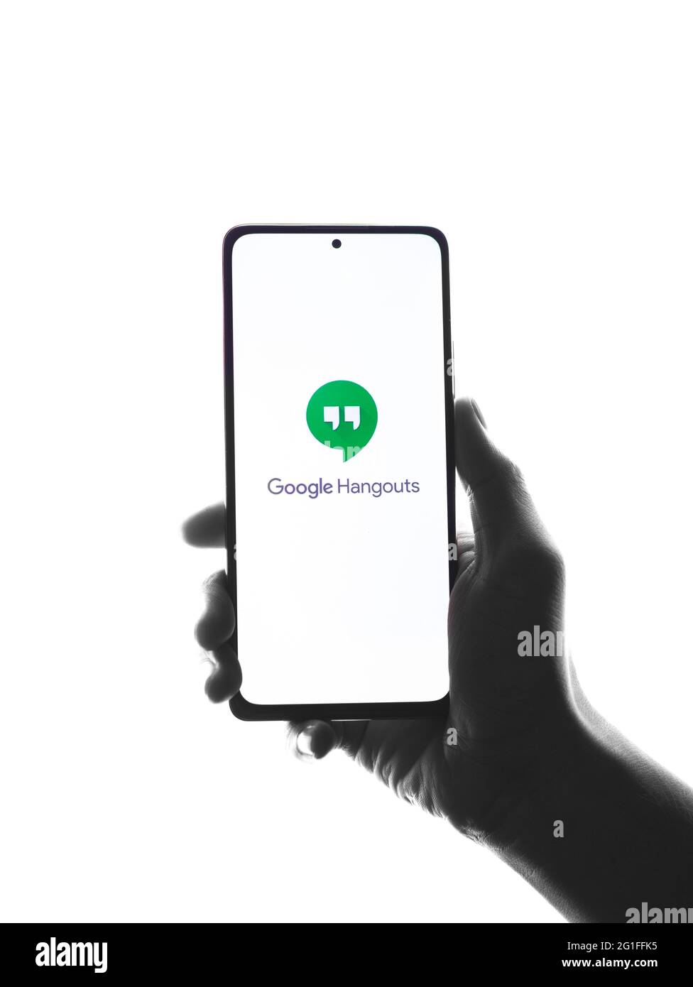 Hangouts logo hi-res stock photography and images - Alamy