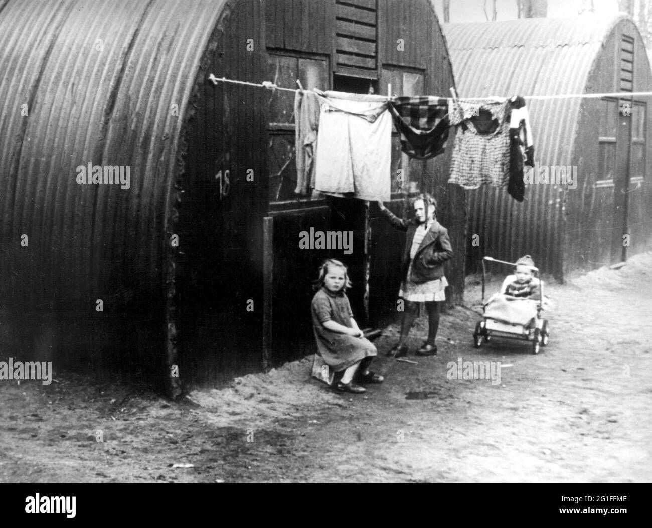 Displaced persons camp hi-res stock photography and images - Alamy