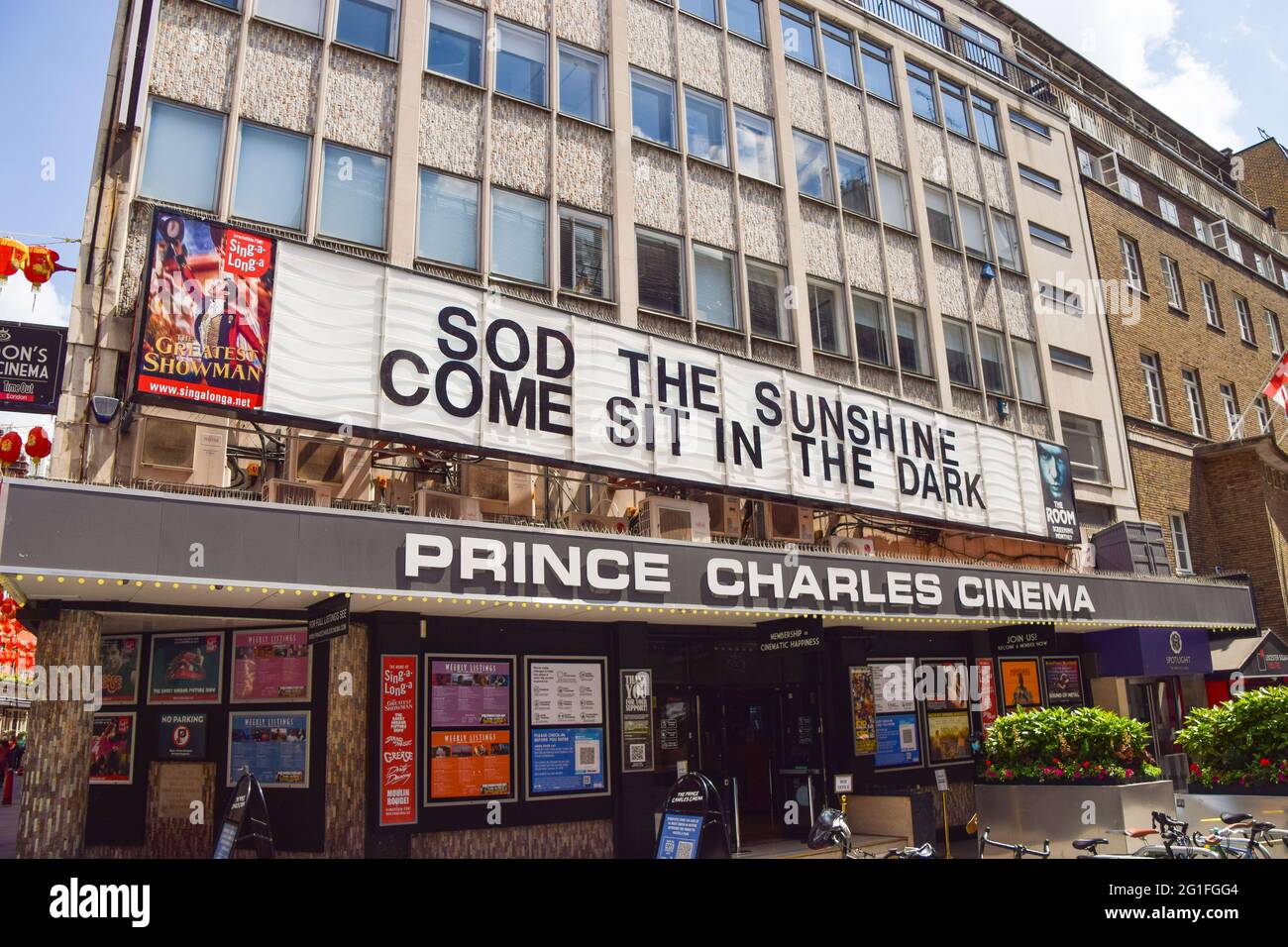 London, UK 5th June 2021. Prince Charles Cinema, West End. Credit: Vuk ...