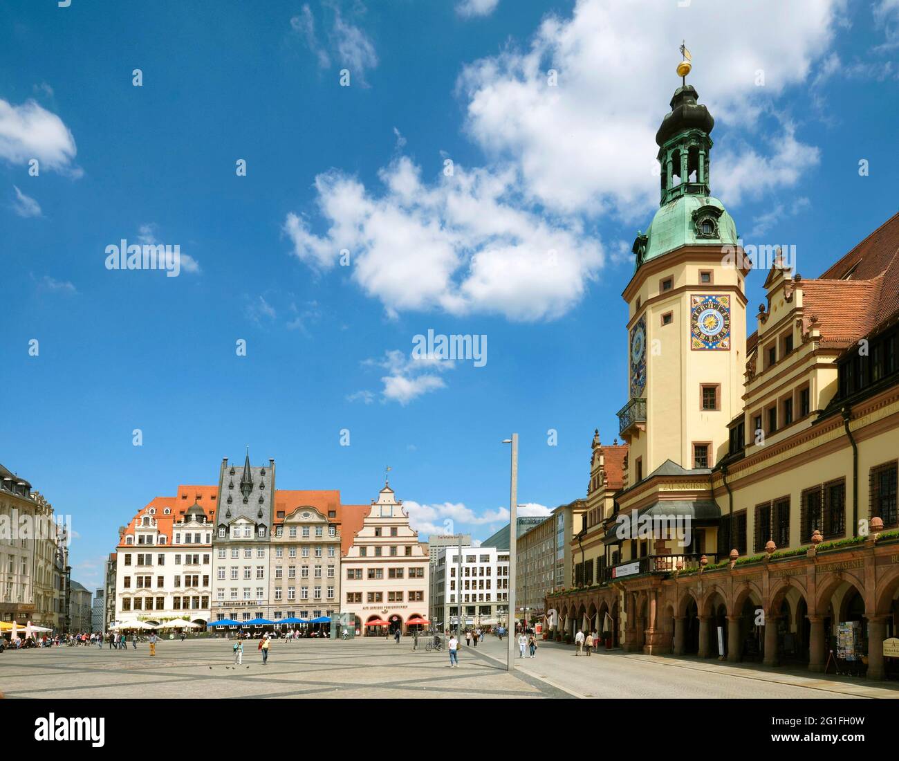 Old City Hall, Market Square, Leipzig, Saxony, Germany Stock Photo - Alamy