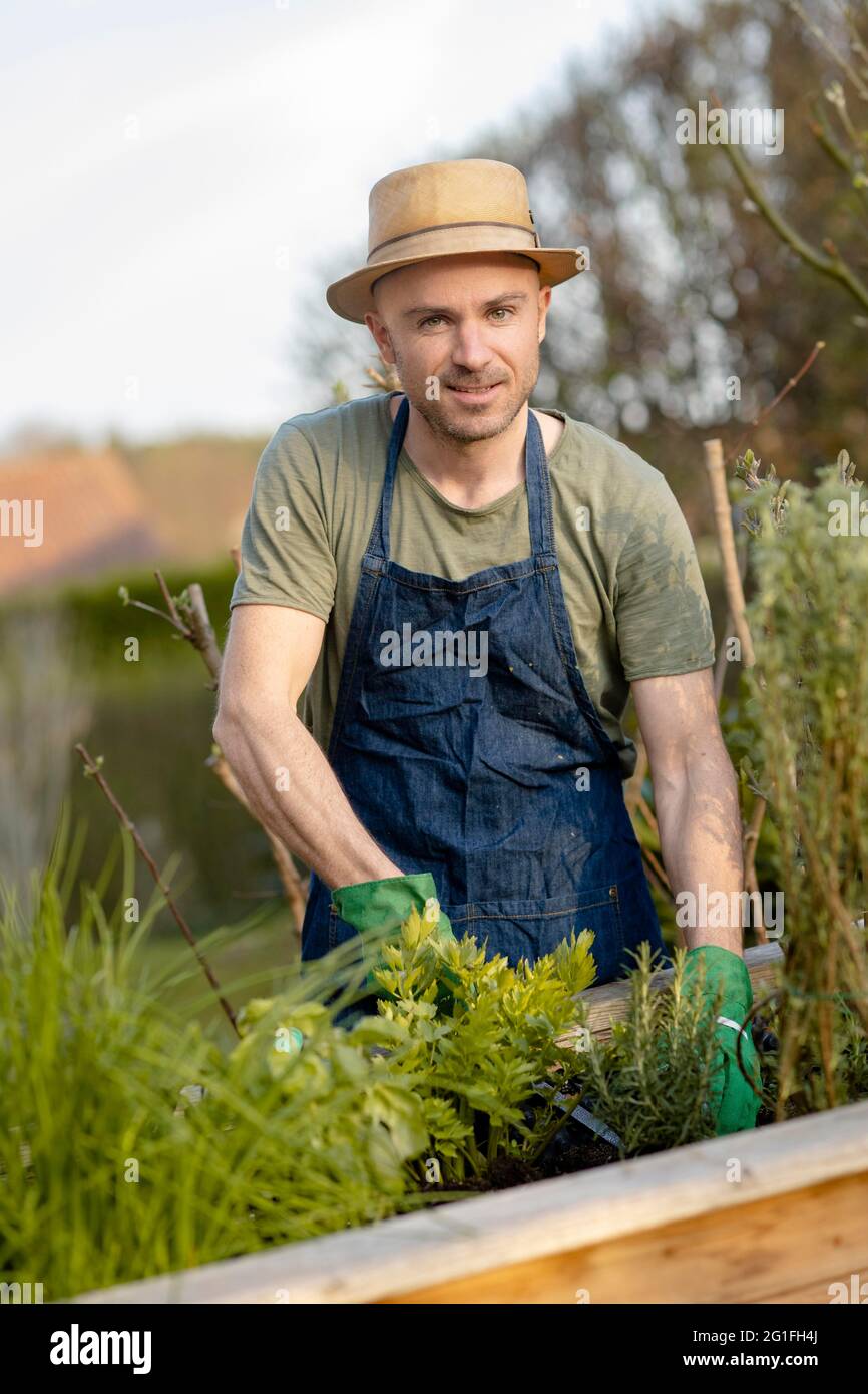 Gardener person hi-res stock photography and images - Alamy