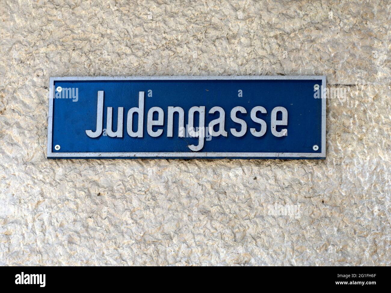 Judengasse hi-res stock photography and images - Alamy