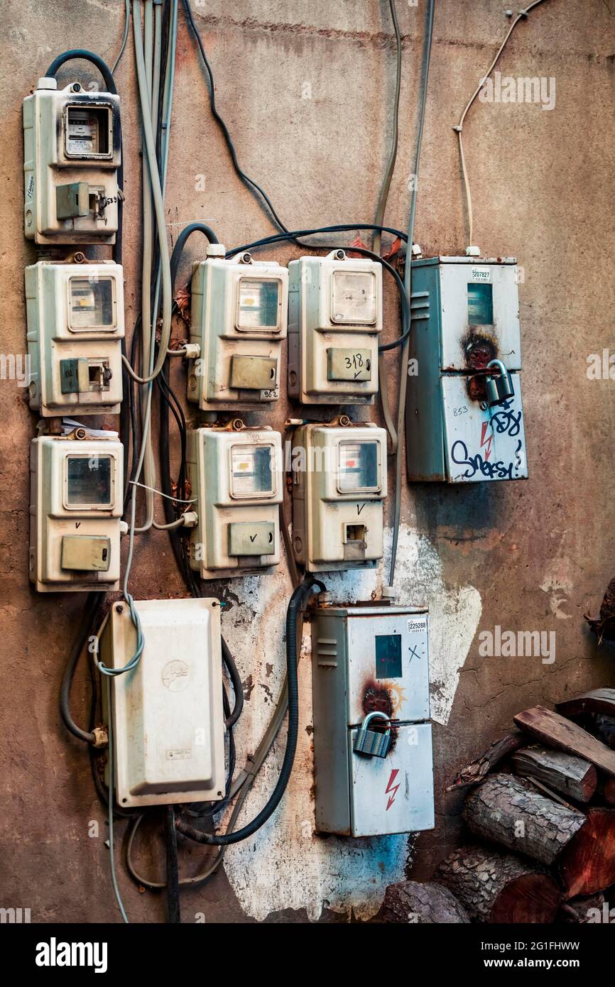 Power distributor box hi-res stock photography and images - Alamy